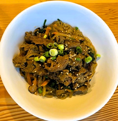 Japchae Beef 1 - Buok Fresh Korean Kitchen
