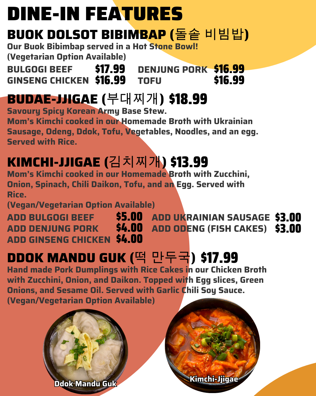 1 menu - Buok Fresh Korean Kitchen